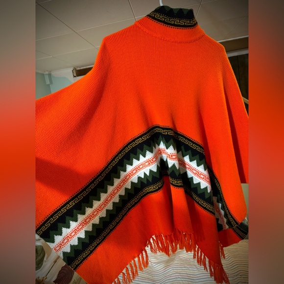 Sweaters | Vintage Peruvian Knit Poncho | Poshmark